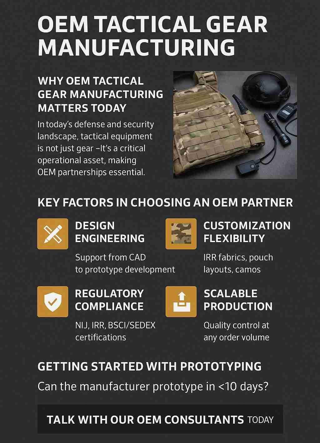 How To Choose The Right Manufacturing Model - ARMORGUARD TACTICAL GEAR