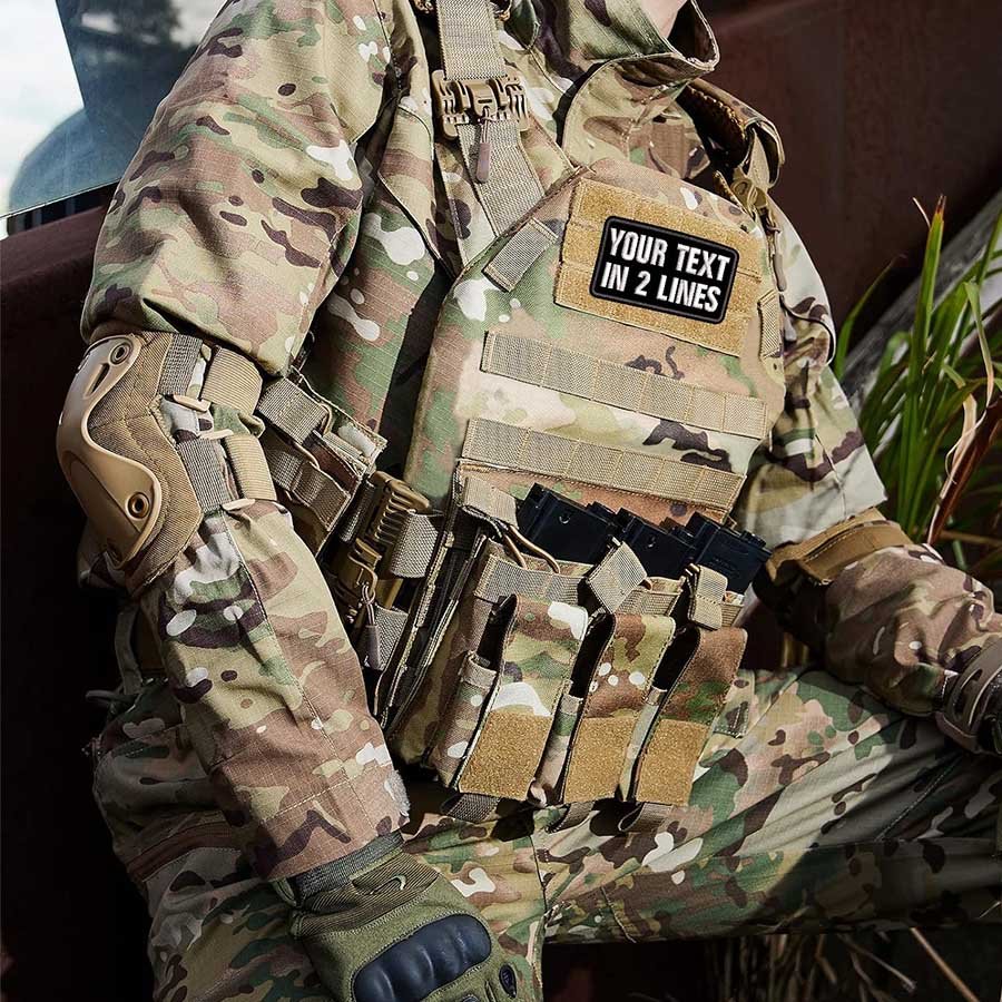 Custom Tactical Patch Velcro-Armorguard